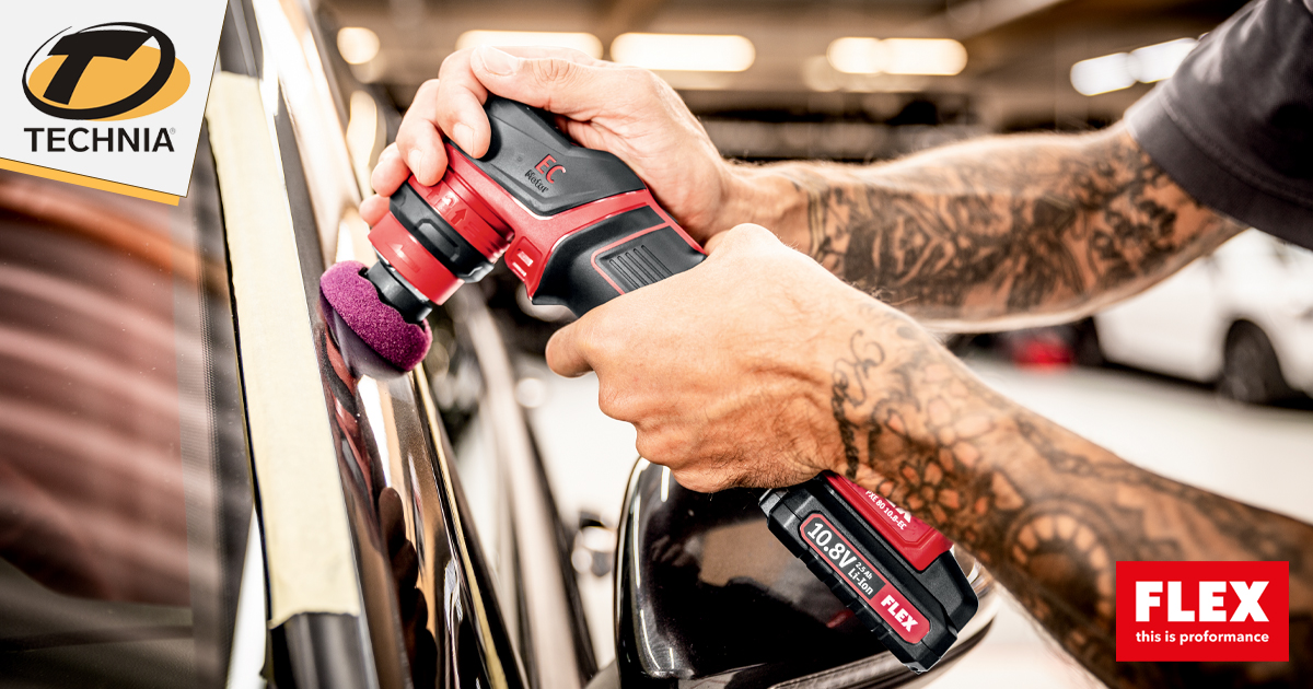 FLEX PXE 80 - Smart leštička - pre auto detailing | TECHNIA