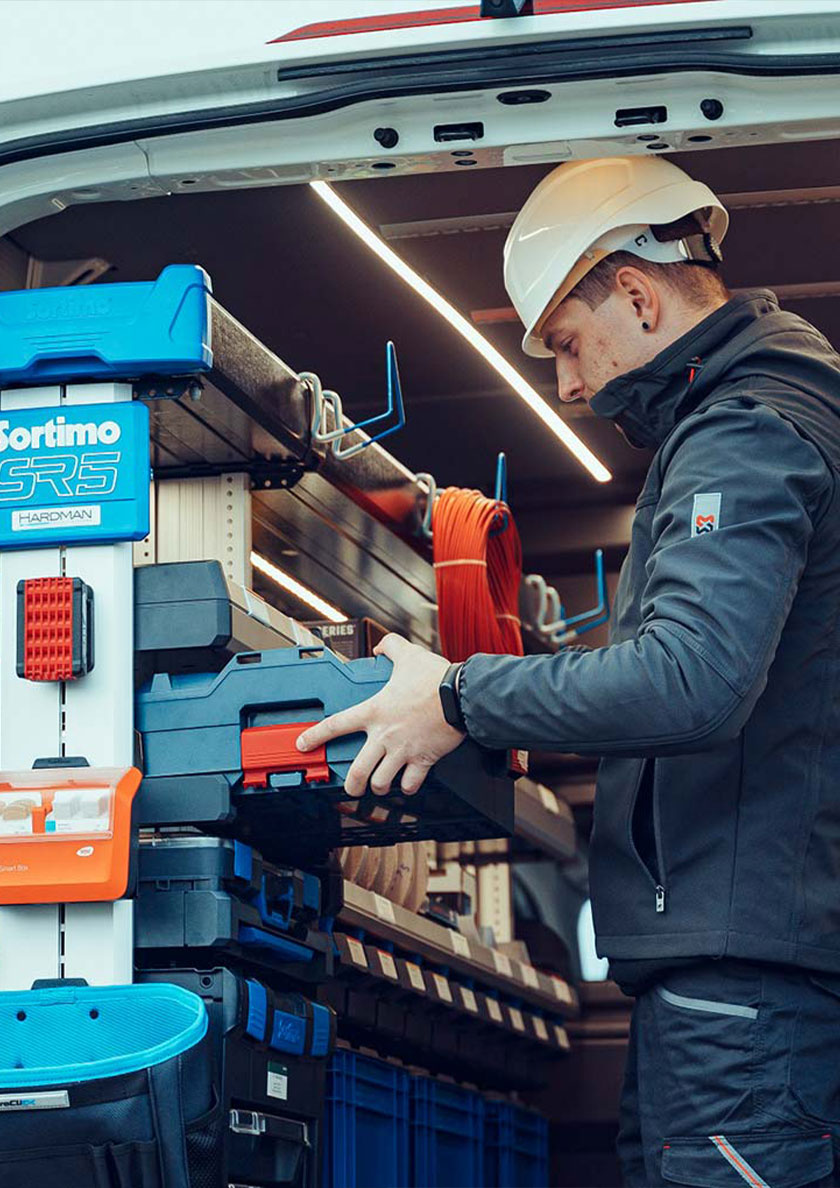 Elektrifikácia vozového parku so SORTIMO | TECHNIA